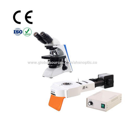 China Fiber optical cable microscope 400xmicroscopio trinocular ...