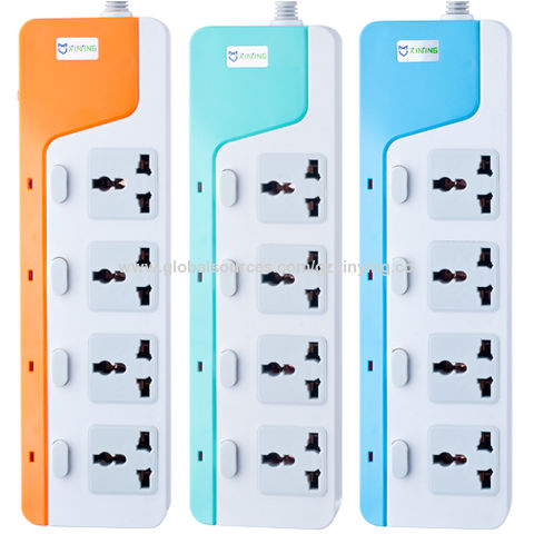 China Universal extension socket 220V power boards with surge ...