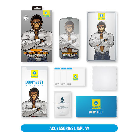 China BLUEO Corning Gorilla Tempered Glass Screen Protector Anti ...