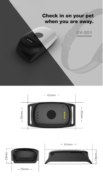 China Pet GPS Tracker Chip Real Time Puppy Cat GPS Tracker Collars Pet ...