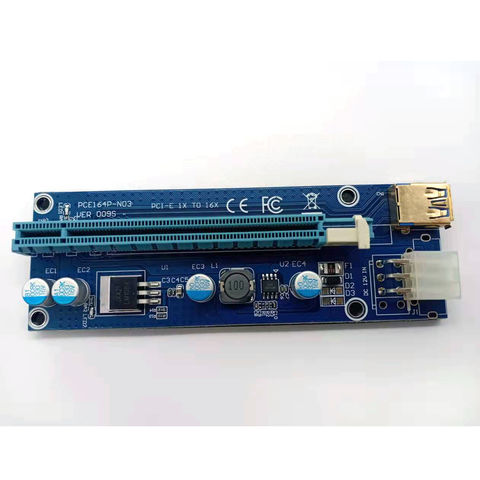 China Factory Direct Sell Pcie Riser VER 009S PCI-E Riser 1X To 16X ...