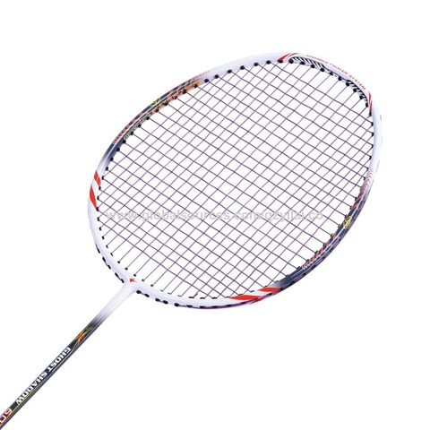 China Aluminum protect top badminton racket cheap professional fiber ...