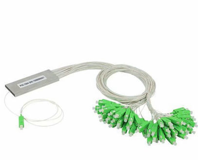 China 1 to 32 Steel Tube FTTH PLC Splitter With SC/ APC Connector on ...