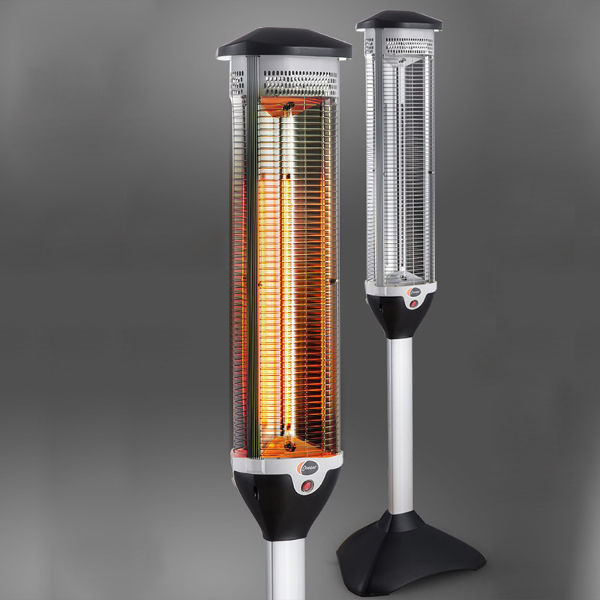 China 2700W infrared heater with 3 carbon firber heating elements with ...