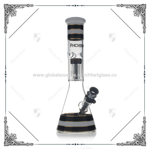 China Phoenix Star 14 Inches 8 arms perk Percolator Beaker Bong ...