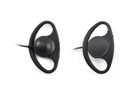China EP-0407 M9 D-Shape Earpiece with PTT for Mototrbo DP3400, APX7000 ...