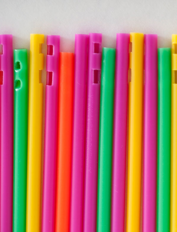 72mm PP stick white one hole for candy mini stick, PP stick mini stick ...