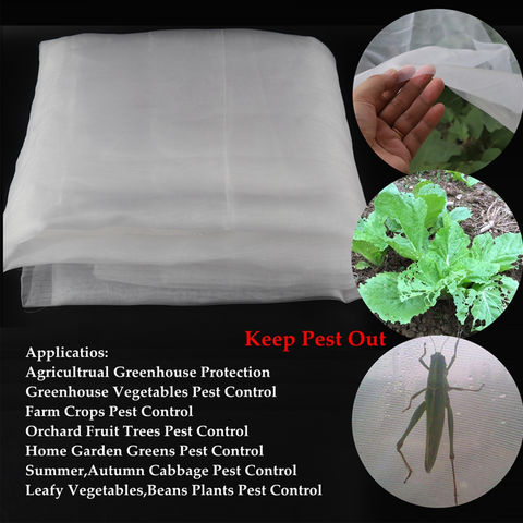 China Agriculture Greenhouse Protection Plastic Insect Mesh Nets Garden ...