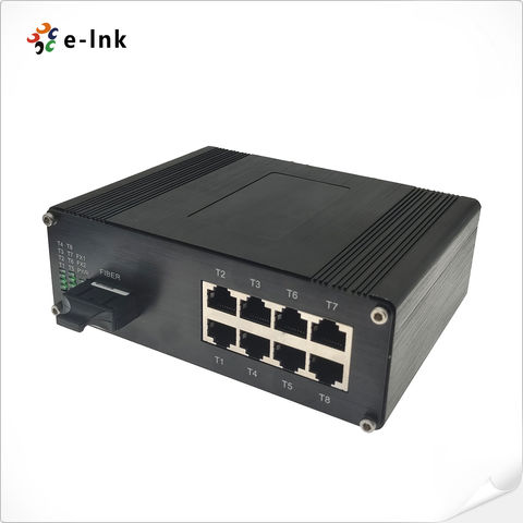 China 8-Port 10/100/1000Base-T + 1-Port 1000Base-X Ethernet Switch with ...