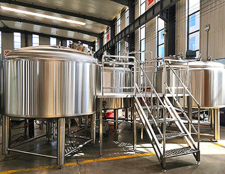 China Production line 20bbl machinery lighter saccharification ...