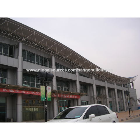 China Modular bus station custom steel prefab office building on Global ...