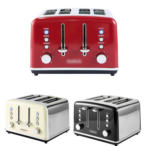 China Multi-Function Stainless Steel Electric Bread 4 Sliced Toasters ...