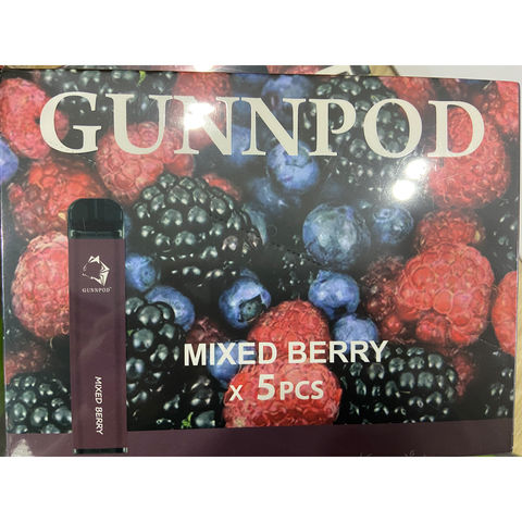 China Gunnpod Disposable Vaporizer 20 Flavors 2000 Puffs 5% Nicotine ...