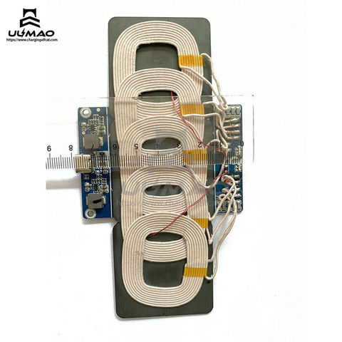 China Multicoil wireless charger manufacturer 5 coil dual 10W fast ...