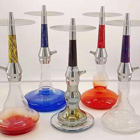 China Russia Hose nargile Shisha Sheesha Hokah Top Stainless Steel ...