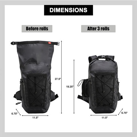 China 500D PVC tarpaulin waterproof backpack/dry backpack on Global ...