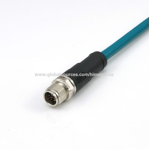 China EtherCAT M12 X Code 8pos to RJ 45 Cat6 Shielded Durable Cable on ...