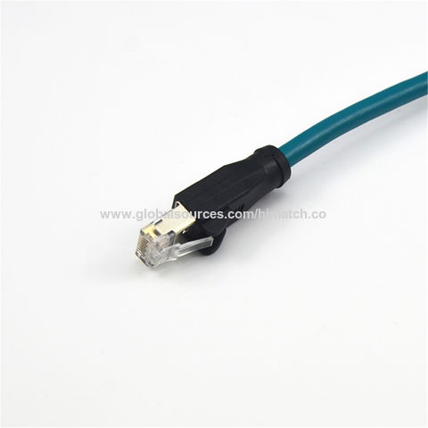 China EtherCAT M12 X Code 8pos to RJ 45 Cat6 Shielded Durable Cable on ...