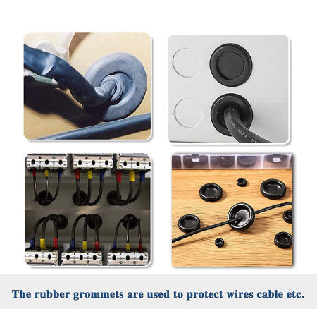 Rubber Grommet Mounting Dia 60mm Oil Resistant Armature Rubber Grommets ...