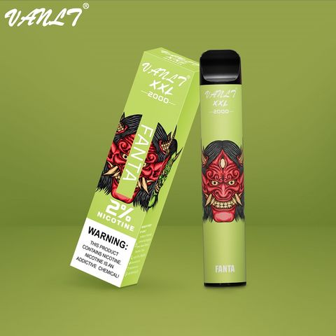 China VANLT Disposable Vape original Synthetic Nicotine 2000 Puffs 2% ...