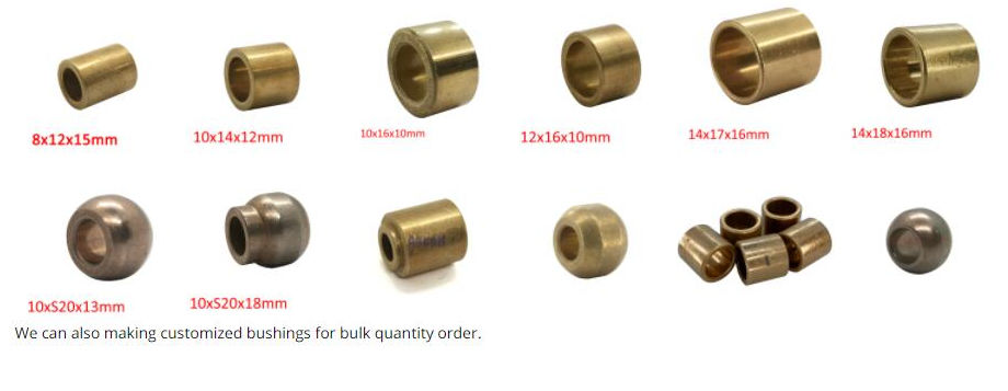 China ULK bronze oil bushing sintered iron brass oil bushing High ...