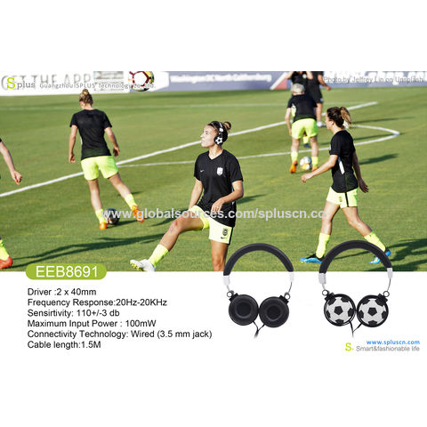China High Sound Quality Fashion Football Headphone/Headset for Gift ...