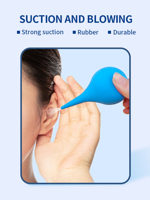 FULI Medical Rubber Soft Rubber Bulb Ear Tool Rubber Wash Ear Syringe ...