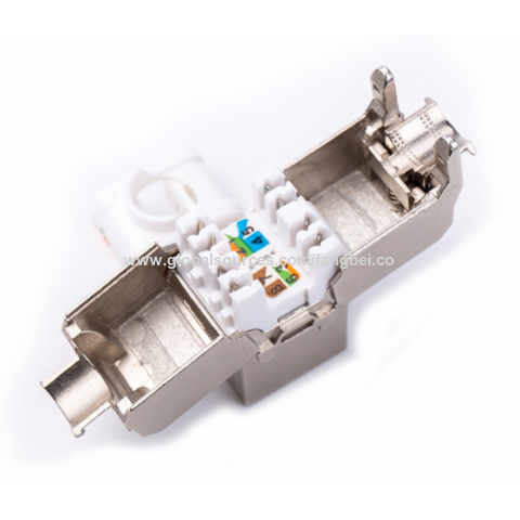 China Cat7 Shielded Keystone Adapter Dongguan Manufacture wholesale on ...