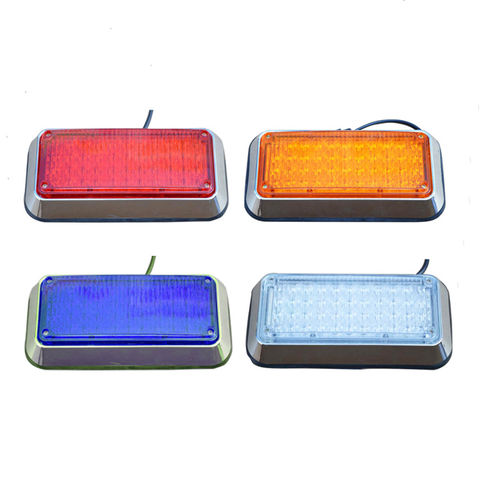 China High Quality Flashing Led Warning Square Lights Strobe ...