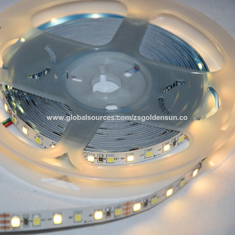 China Double Color 2835 LED Strips 120LED 12V/24V, 10mm Width, White ...