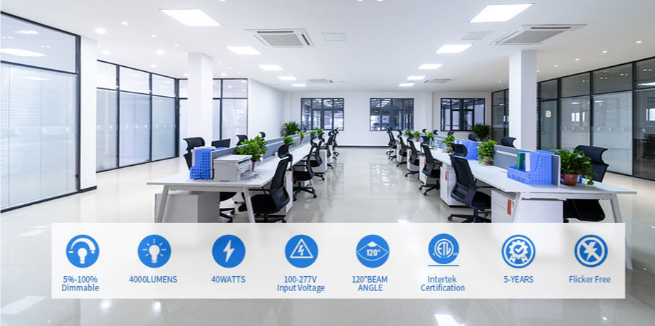 40W Sidelit New Erp 4000K 60cmx60cm Super Thin LED Panel Light Easy ...