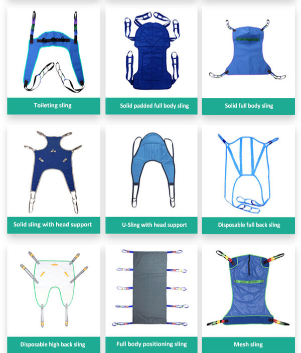 China High quality patient transfer commode patient lift carry sheet on ...