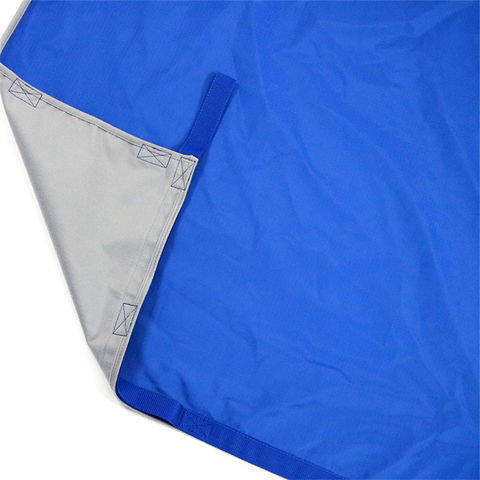 China Soft patient transfer flat slide sheet with handles patient turn ...