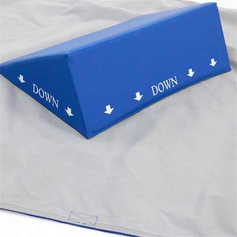 China Soft patient transfer flat slide sheet with handles patient turn ...