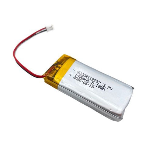 China COTS cell in stock112257 1400mAh 3.7V Li-polymer battery lithium ...