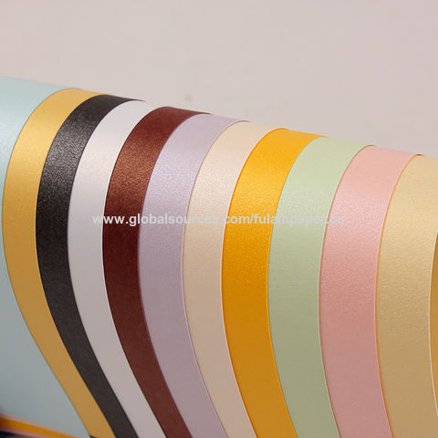 China High quality specialty paper black/white/red/blue/brown ...