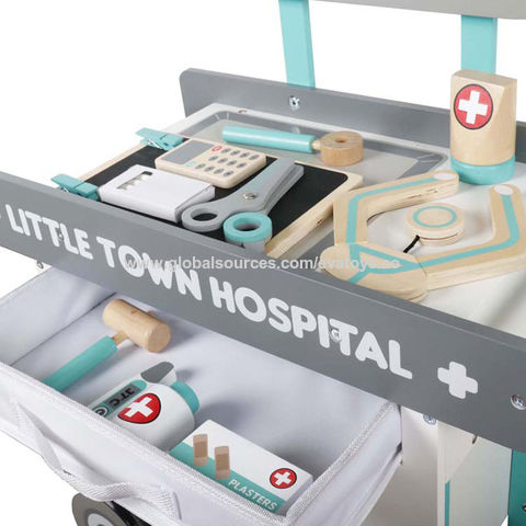 China Customize preschool pretend fun wooden doctor play set for ...