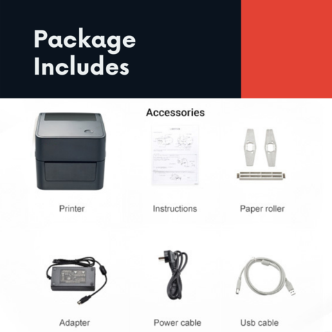 China Label Printer Desktop printer thermal label printer shipping ...