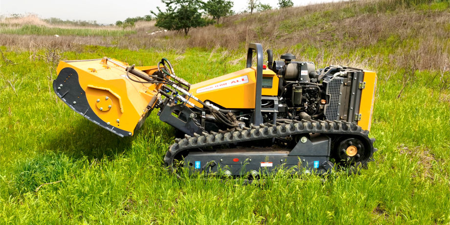 China Quality hydraulic open up wasteland machine remote control slope ...