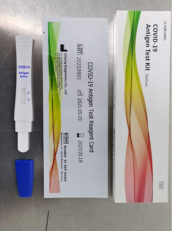 China Stock Oral Mouth Aikang Antigen Rapid Test Kit One Step Seft Test ...