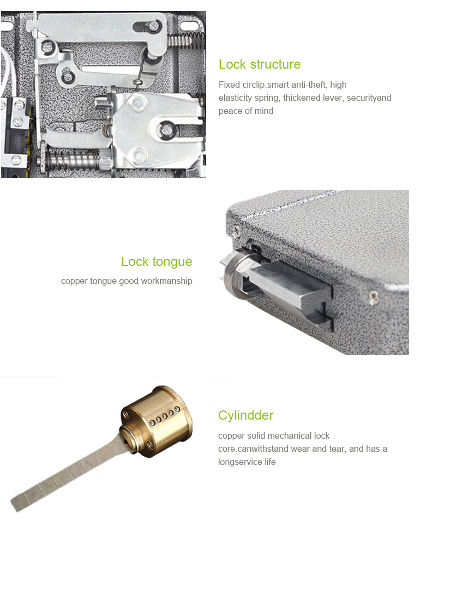 China Single Cylinder 12V Electric Control Lock Door Security Access ...