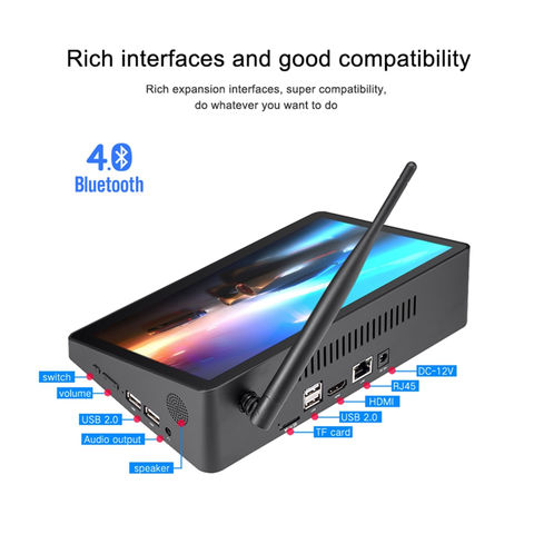 China Pipo 8.9"inch mini pc all in one computer windows 10 smart tv box ...