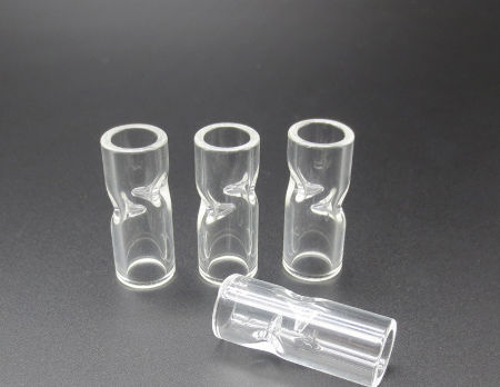 China Vape accessories, clear glass filter tips various size and color ...