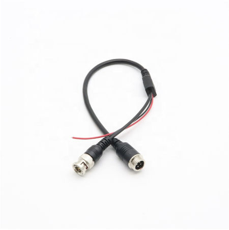 China Waterproof aviation to BNC RCA connector 4 pin aviation rca ...