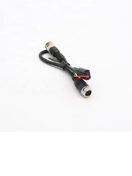 China Waterproof aviation to BNC RCA connector 4 pin aviation rca ...