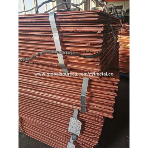 China Copper Cathode 99.99% /Electrolytic Copper Price copper cathode ...