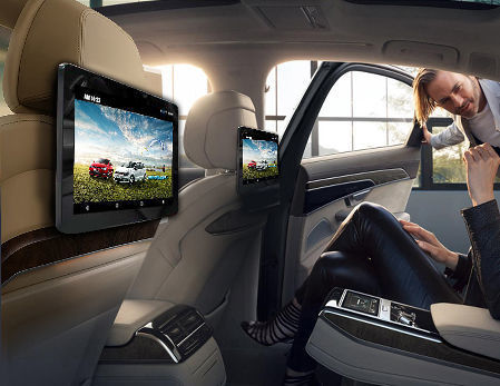 Android 10 system 10.8 inch car rear seat entertainment headrest screen ...