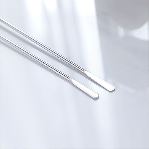 China 304 stainless steel long handle double head coffee stirrers on ...