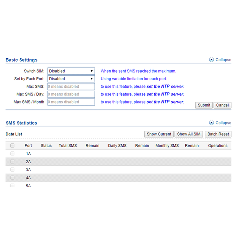 China Sms text blaster machine lte 4g 64 port bulk sms modem at command ...