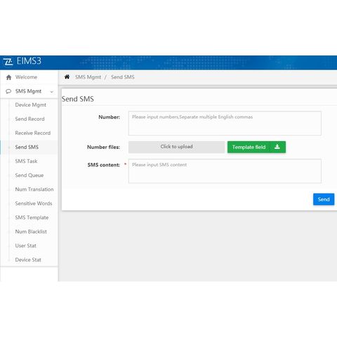 China Sms text blaster machine lte 4g 64 port bulk sms modem at command ...